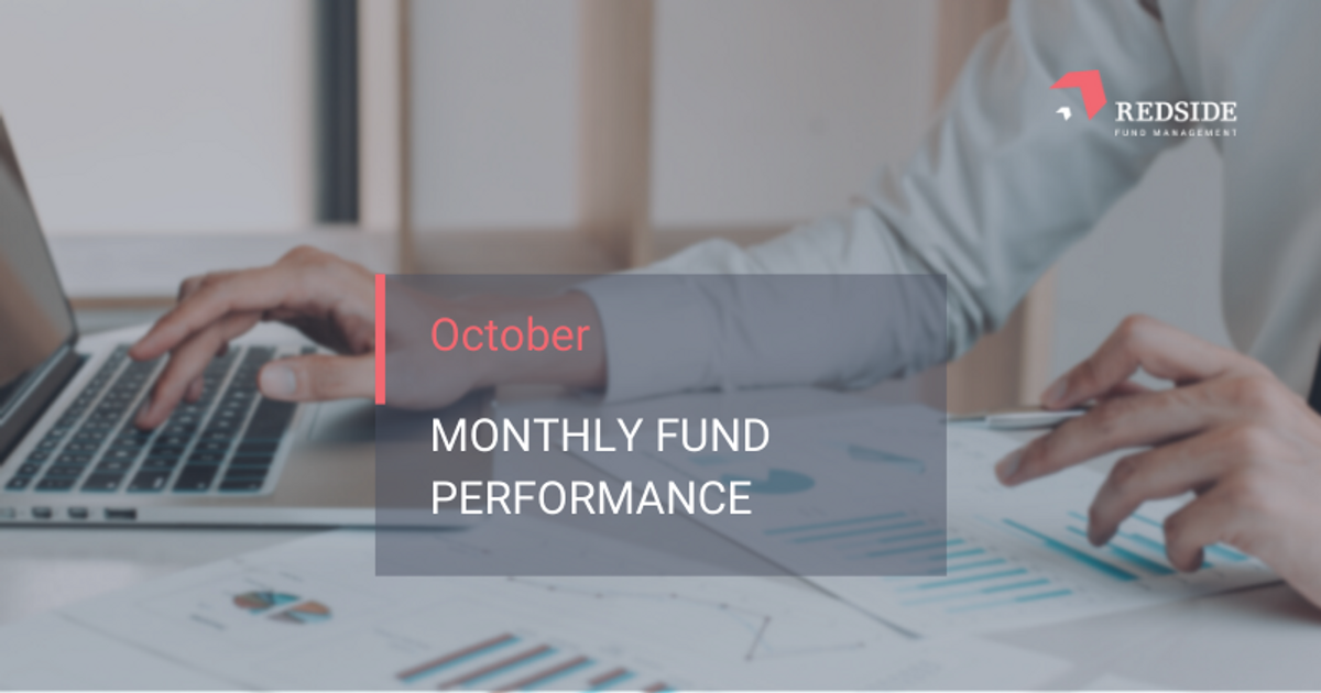 Performance of Redside funds in October 2021 | Redside