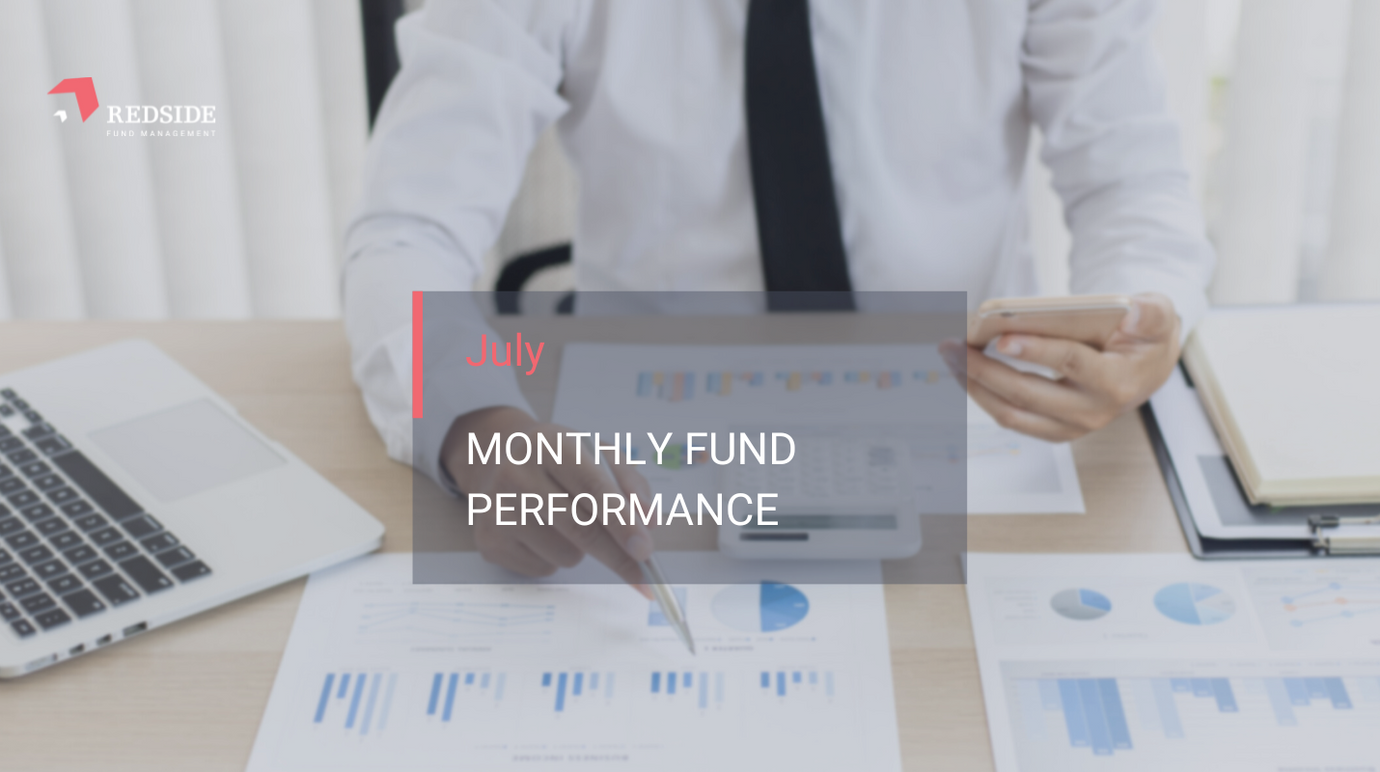 Performance of REDSIDE funds in July 2022 | Redside